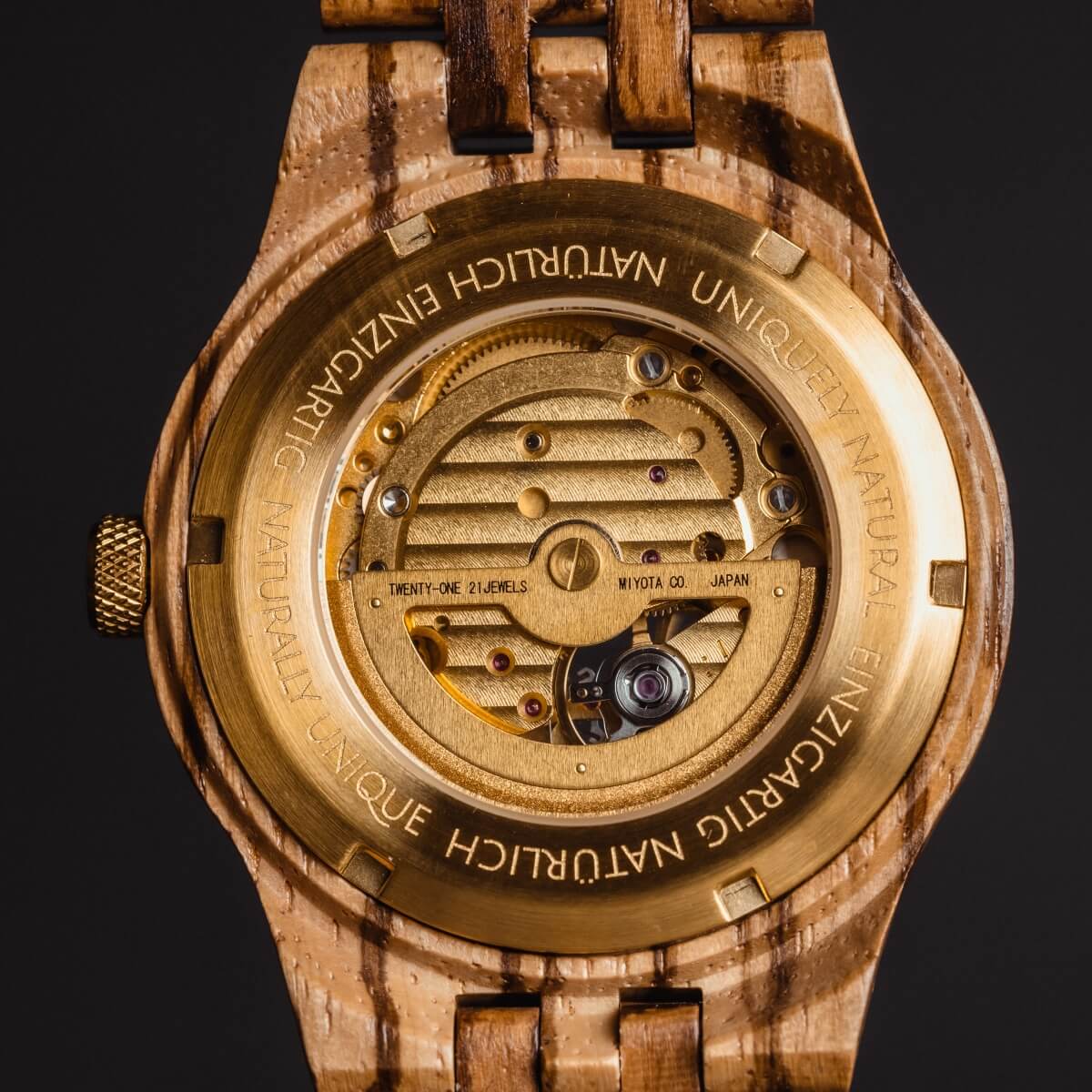 HOLZKERN | Aristoteles Herren Holzarmbanduhr