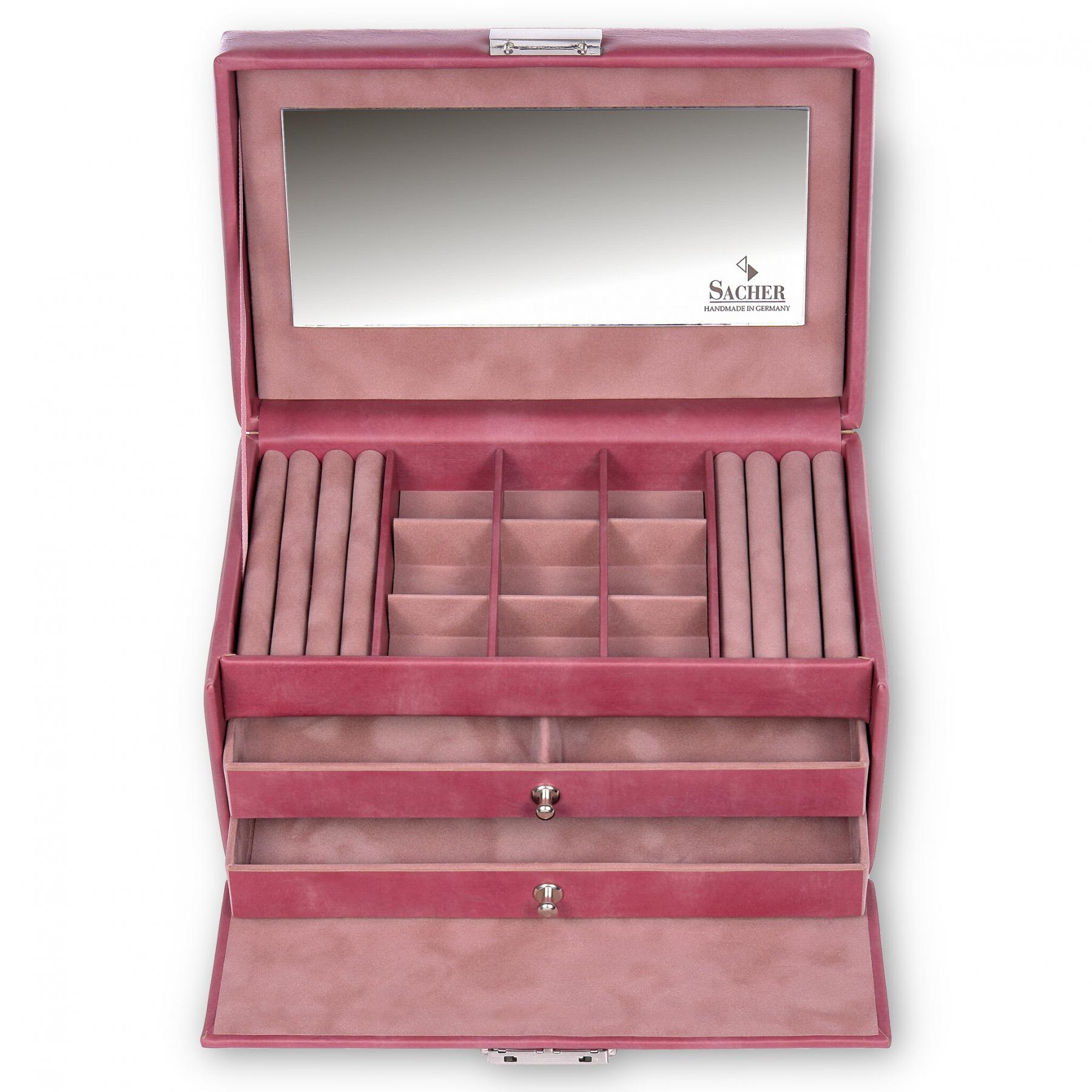 SACHER | Schmuckkoffer Elly Pastello (alt rosé)