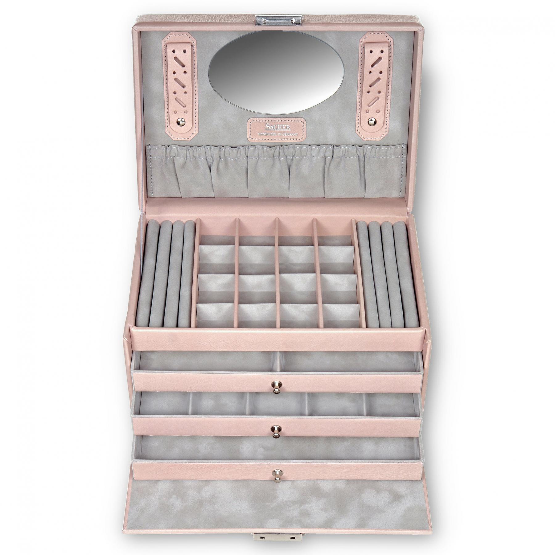 SACHER | Schmuckkoffer Lena Pastello (rosé)